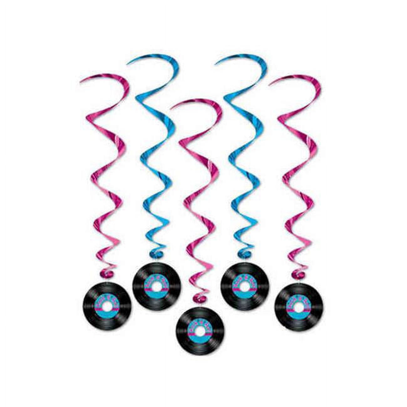 Rock And Roll Record Whirls - Pack of 6 - Walmart.com