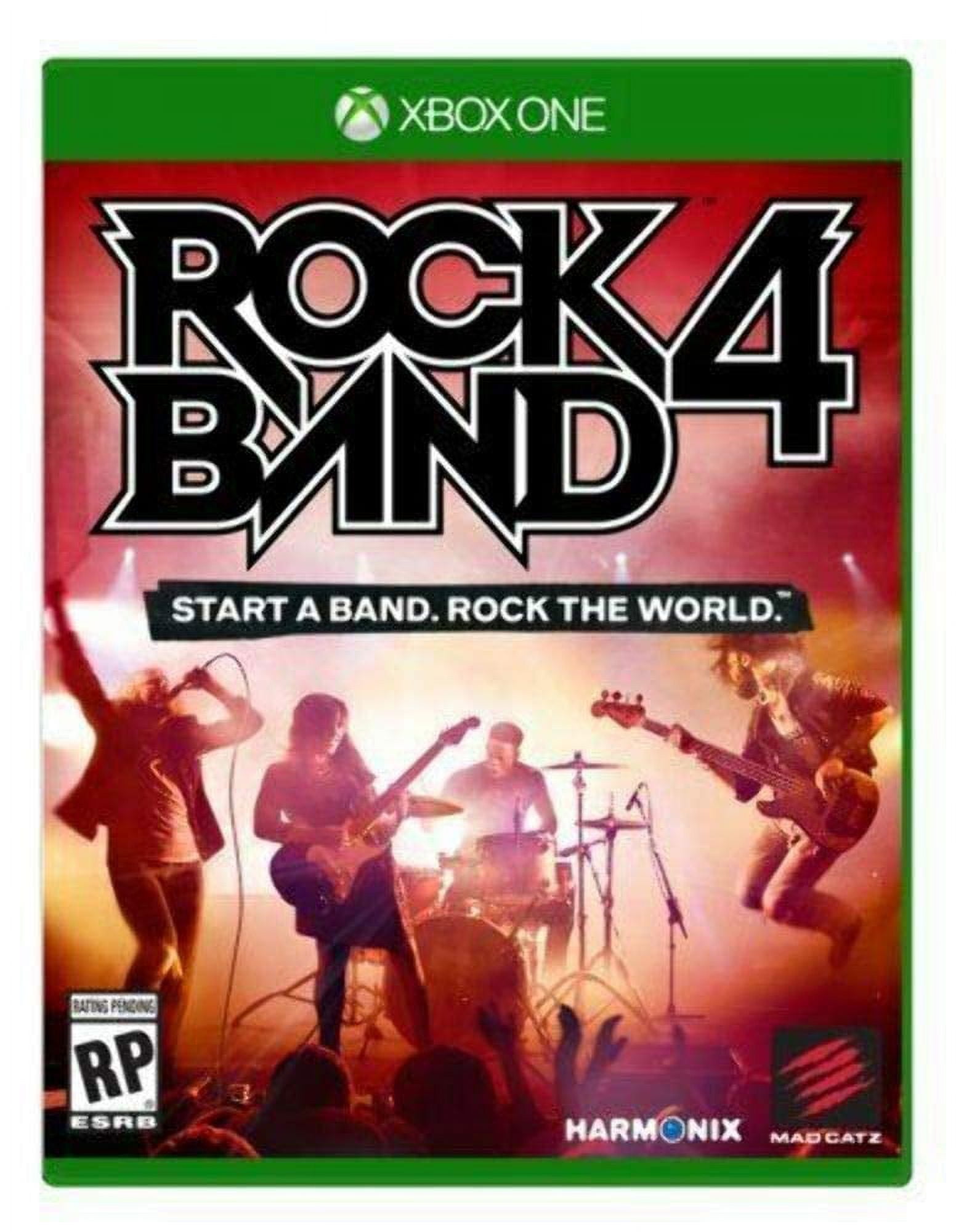 Rock Band 4 (Game Only) - Xbox One - Walmart.com
