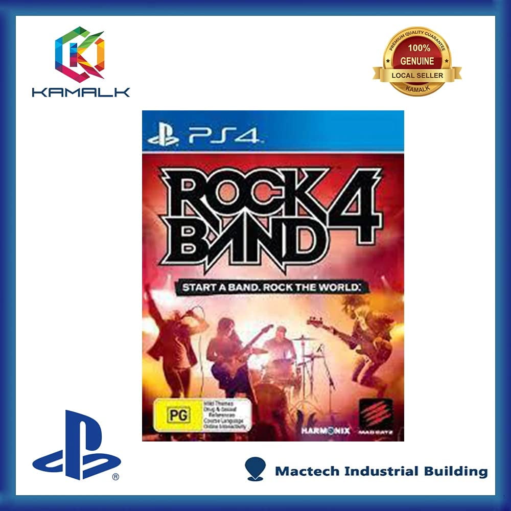 Rock Band 4 (PS4 software only) NLA, Electro-Harmonix, PlayStation 4 ...