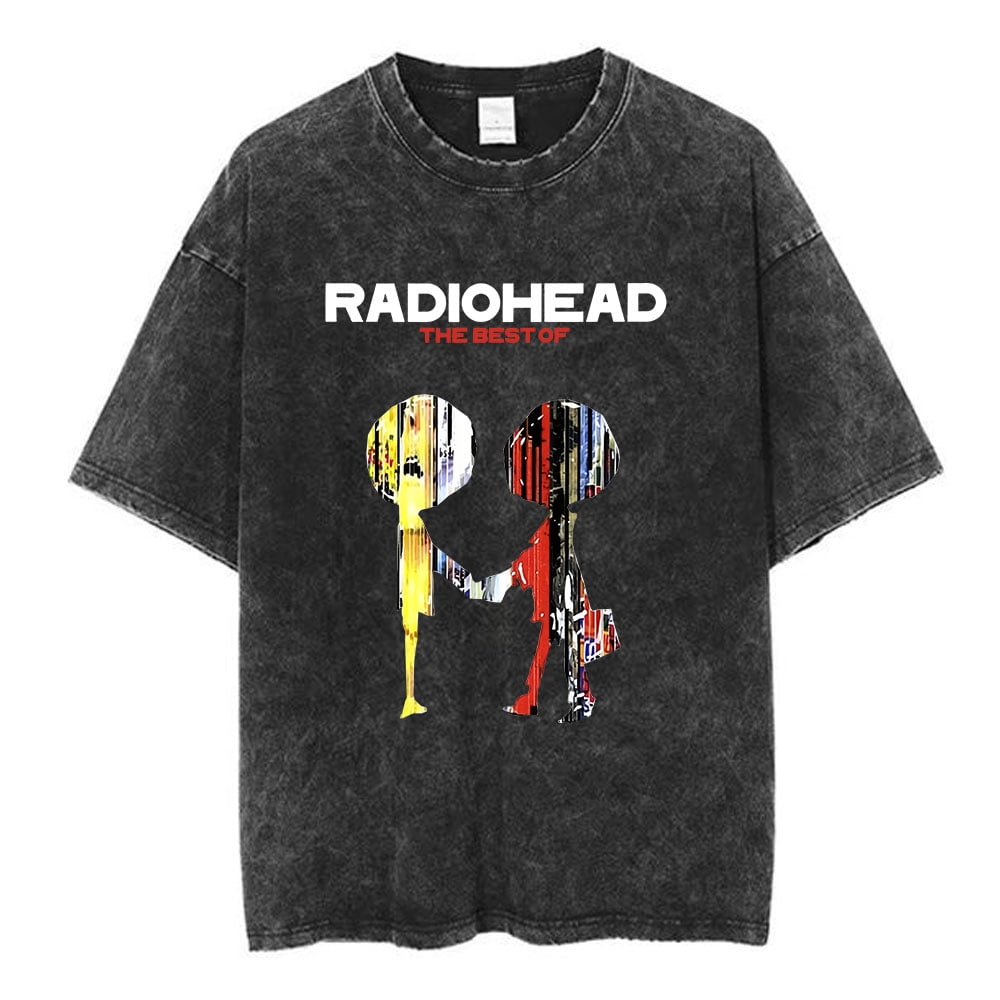 Rock Band Album Vintage Wash T-Shirt Music Rock Fashion Hip Hop T ...