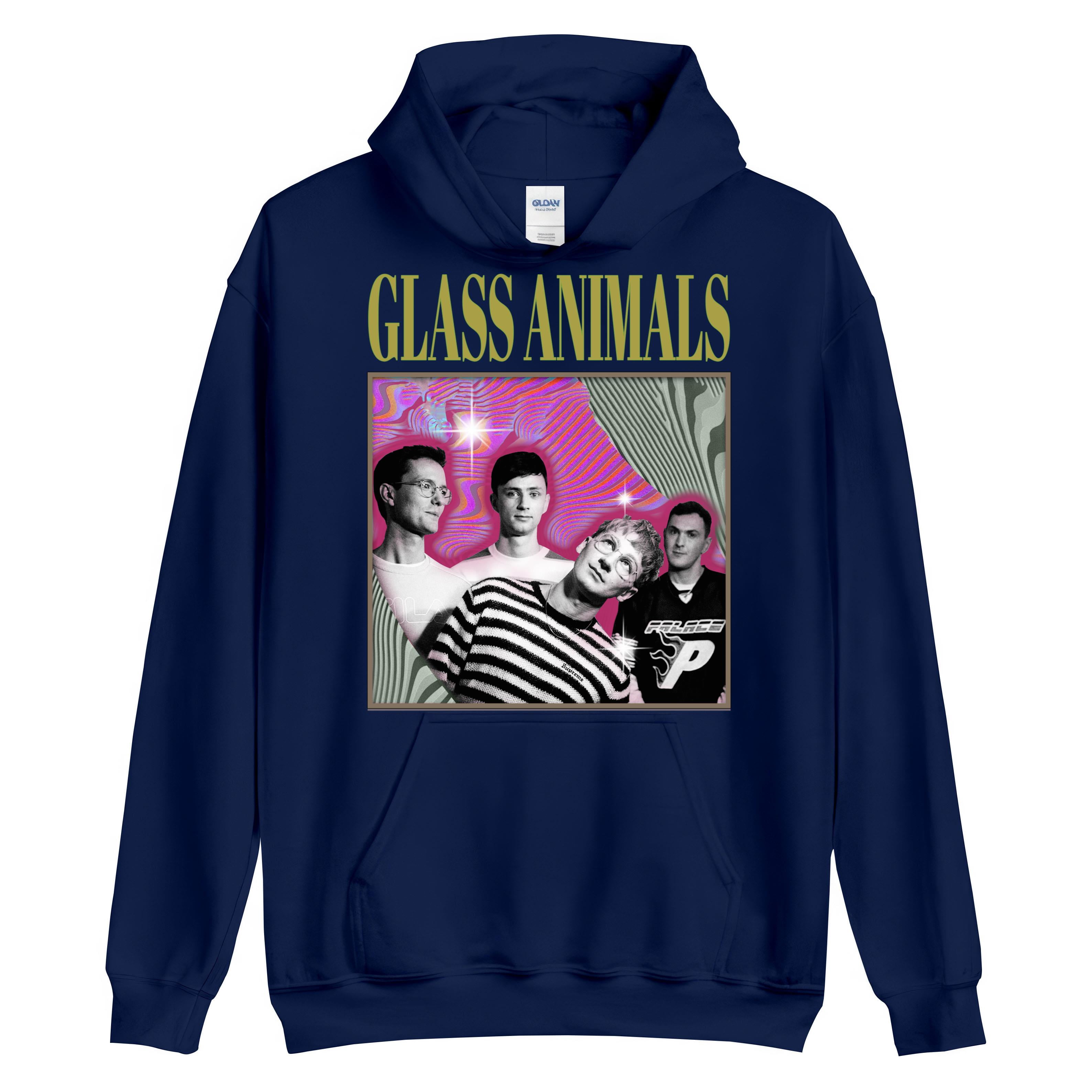 Rock Band GLASS ANIMALS Vintage Shirt Glass Animals Homage Fan Tees ...