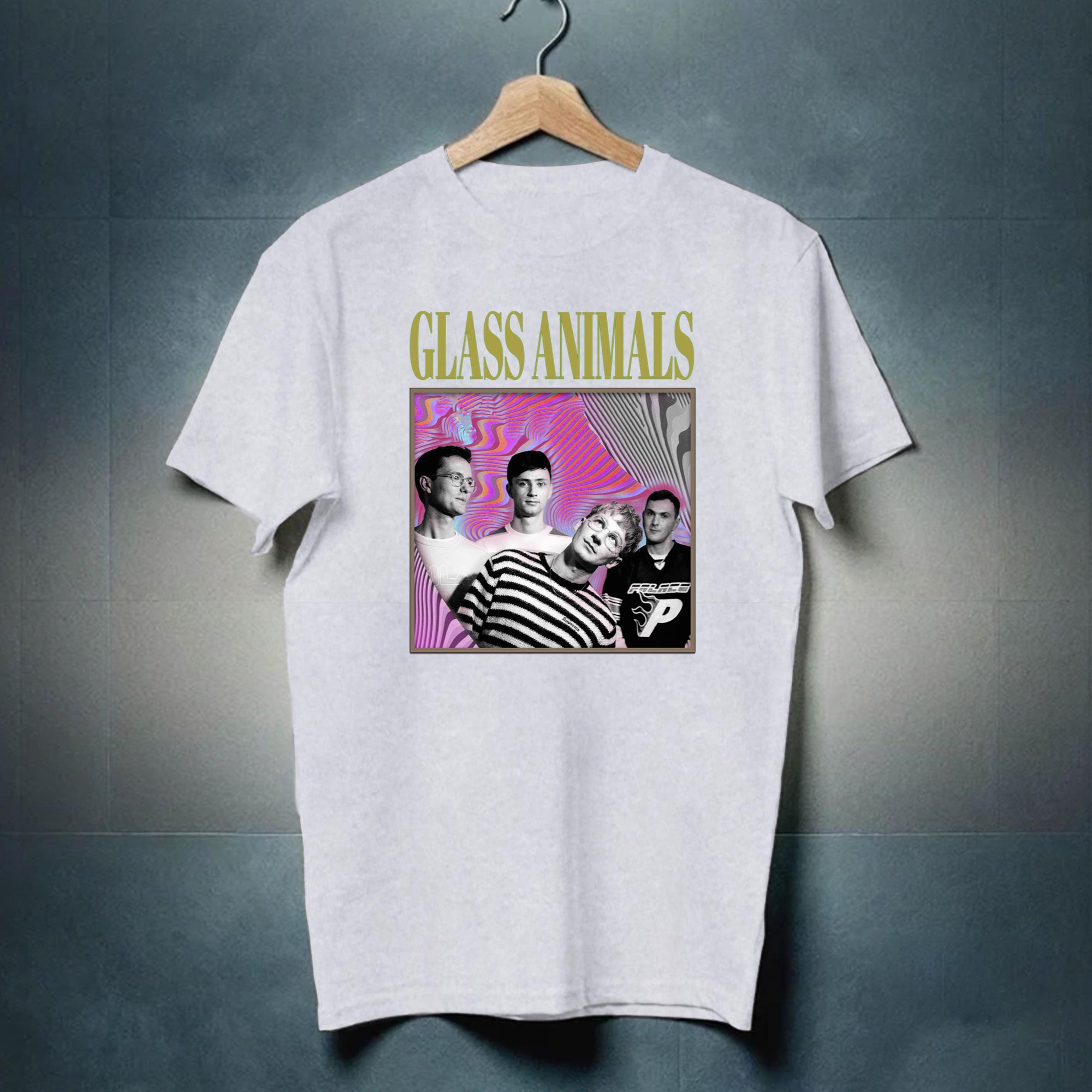 Rock Band GLASS ANIMALS Vintage Shirt Glass Animals Homage Fan Tees ...