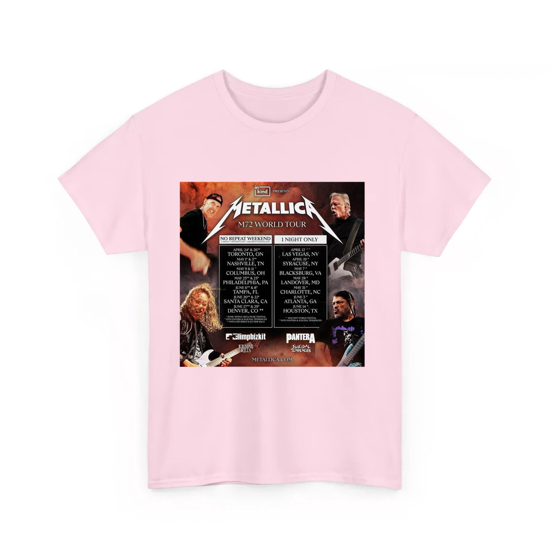 Rock Band M72 World Tour 2025 Shirt - Walmart.com