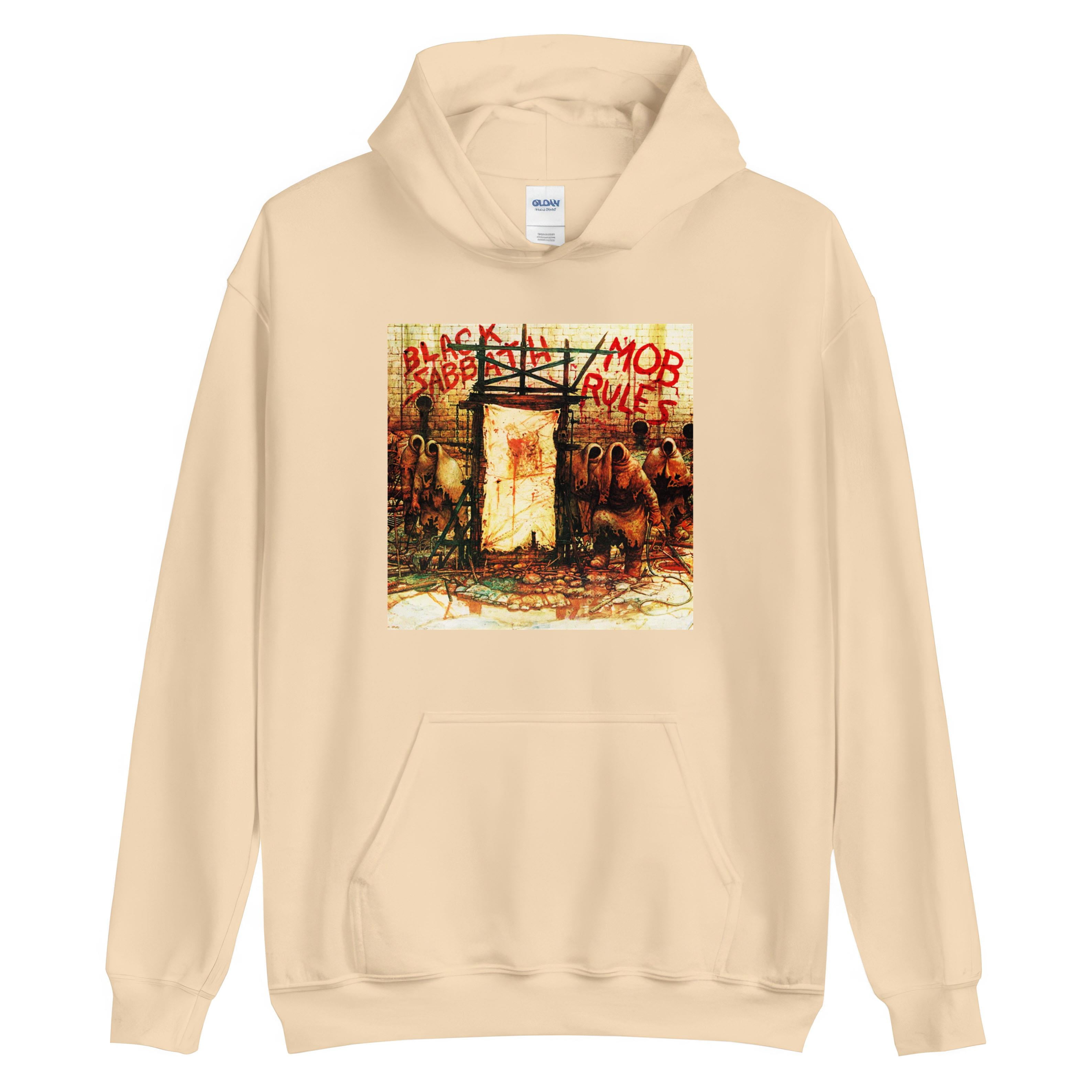 Rock Band Mob Rules 1981 Men's Black Shirt - Walmart.com