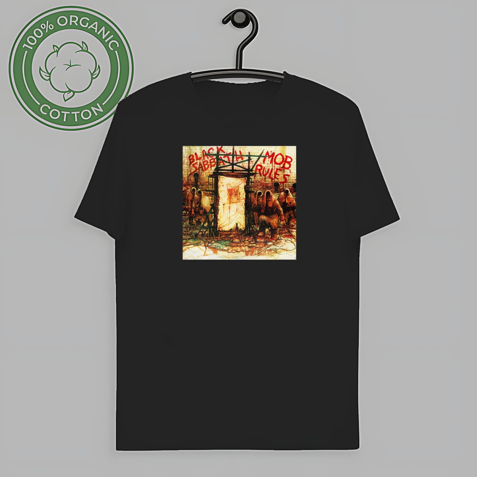 Rock Band Mob Rules 1981 Men's Black Shirt - Walmart.com