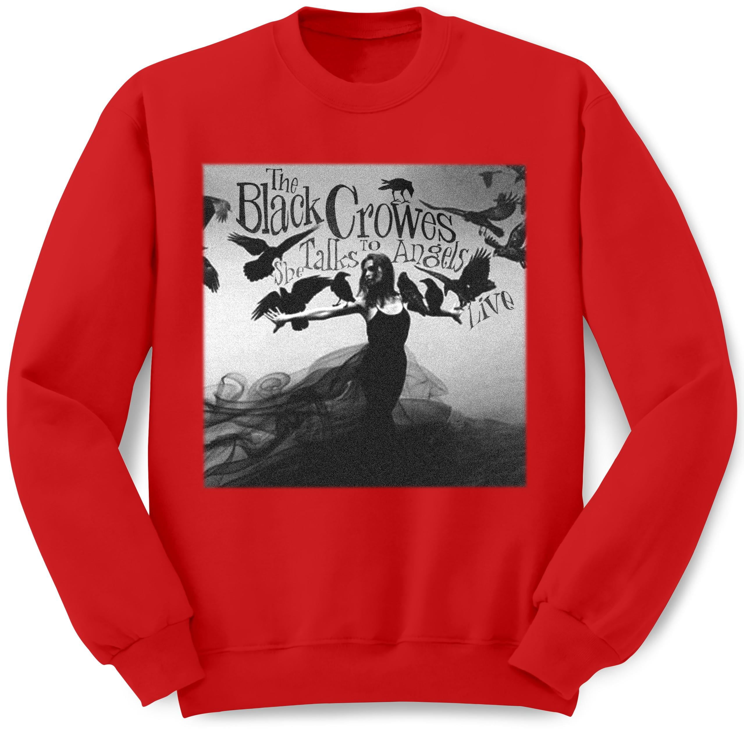 Rock Band She Talks to Angels Graphic Sweatshirt - Walmart.com