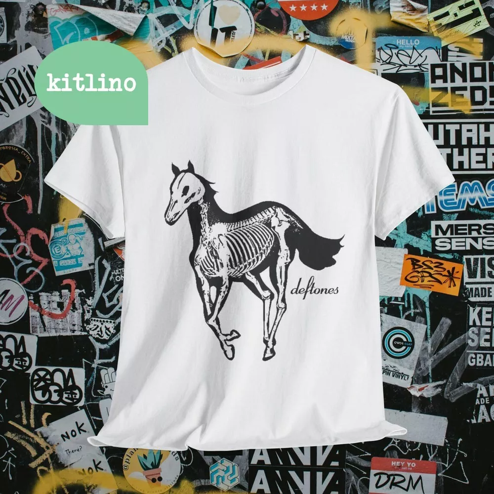 Rock Band Skull Album Art T-Shirt Music Rnb Singer Shirt, Patterns Tour ...