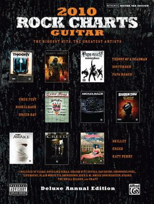 Pre-Owned Rock Charts Guitar 2010: The Biggest Hits -- The Greatest ...