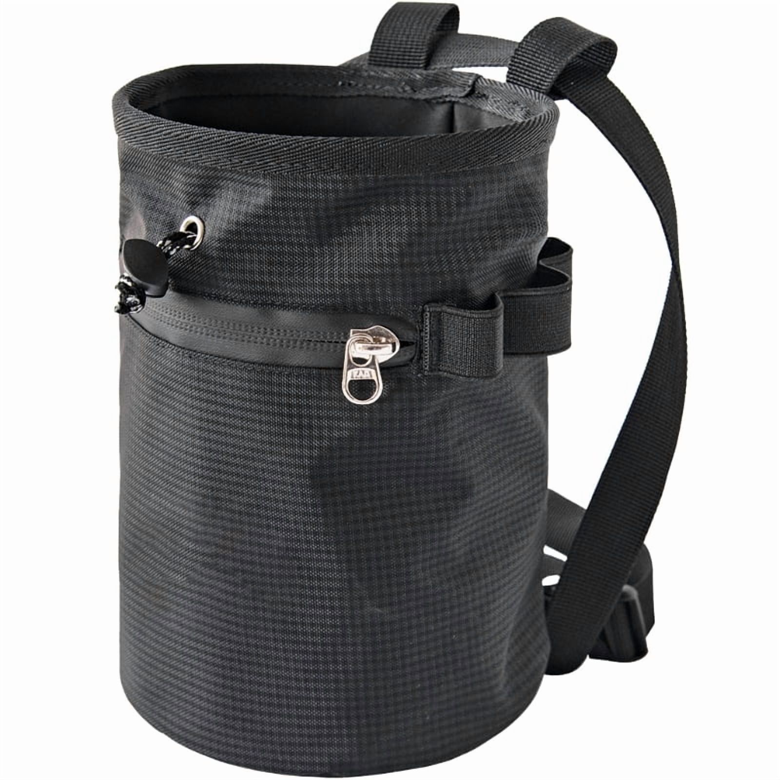 Rock Climbing Chalk Bag Outdoor Bouldering Magnesia Pouches Closures ...