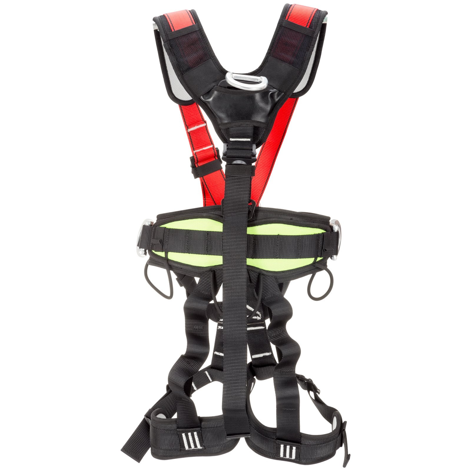 Rock Climbing and Rappelling Safety Harness, Adjustable Gear for Floor ...