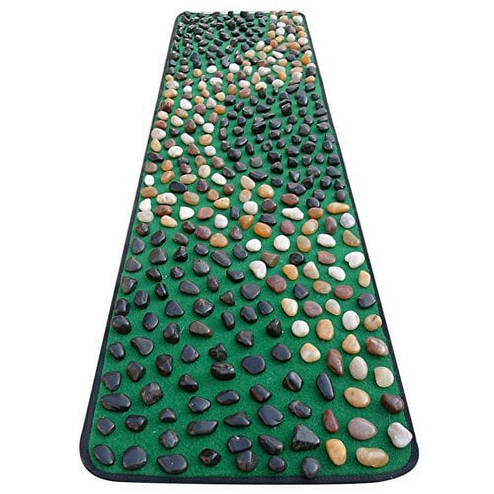 Rock Cobblestone Foot Massage Mat Walkway - Walmart.com