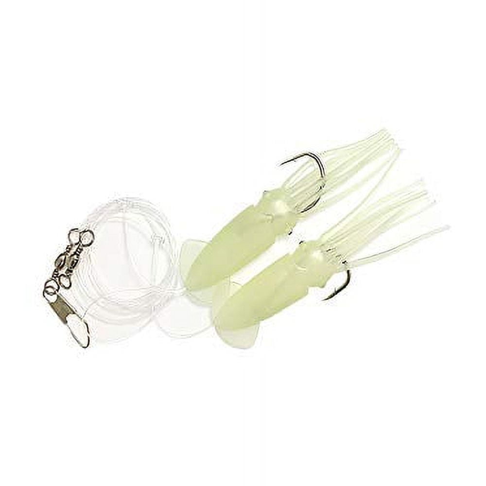 Rock Cod Squid Rigs-15pcs Glow - Walmart.com
