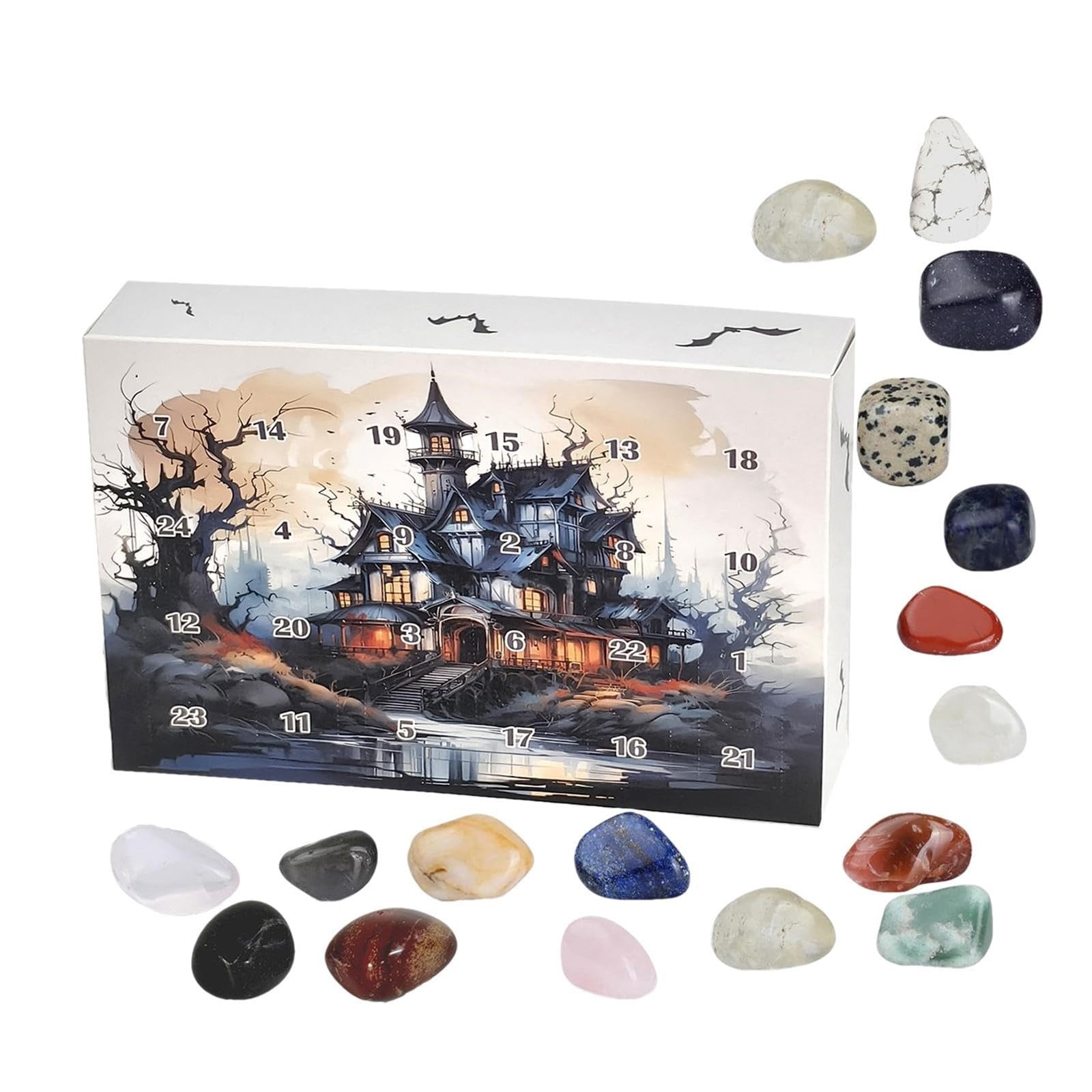 Rock Collection Box for Kids – Gemstones Set, Rocks and Minerals ...