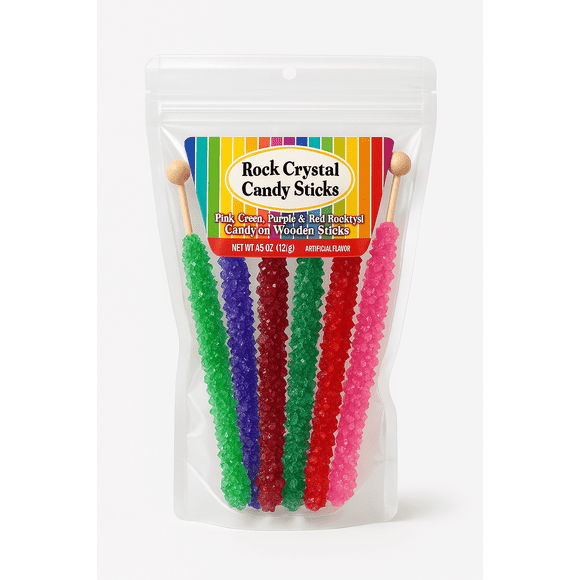 Rock Candy Sticks