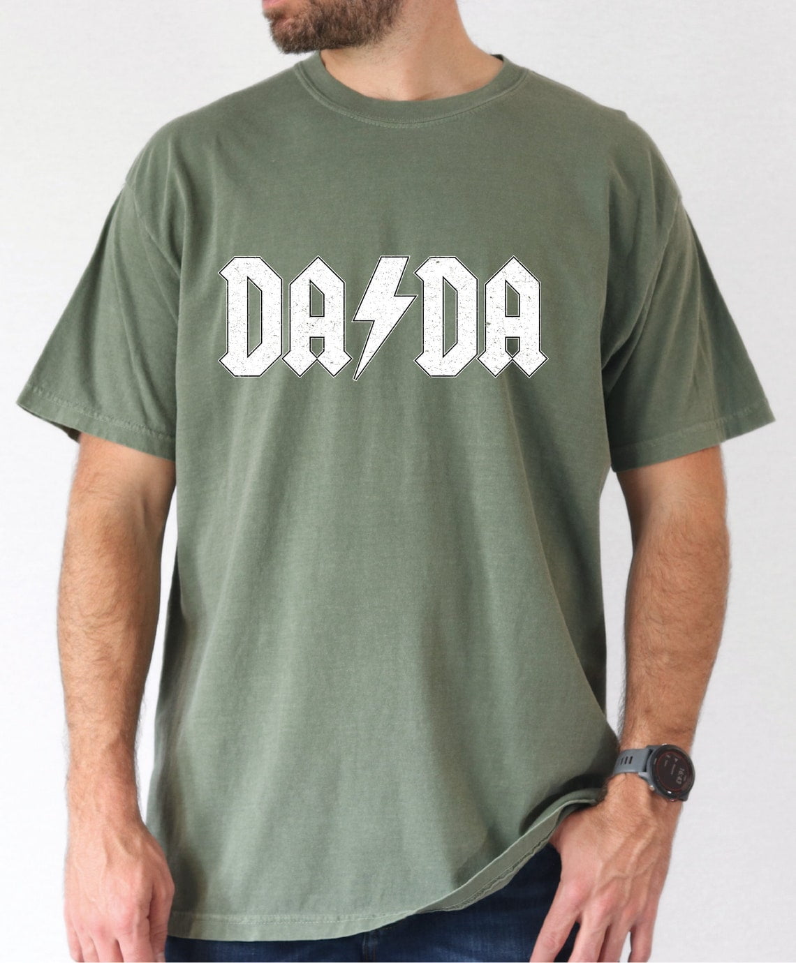 Rock Daddy Shirts, Birthday Gift For Dad, Heavy Metal Dad T-Shirt ...