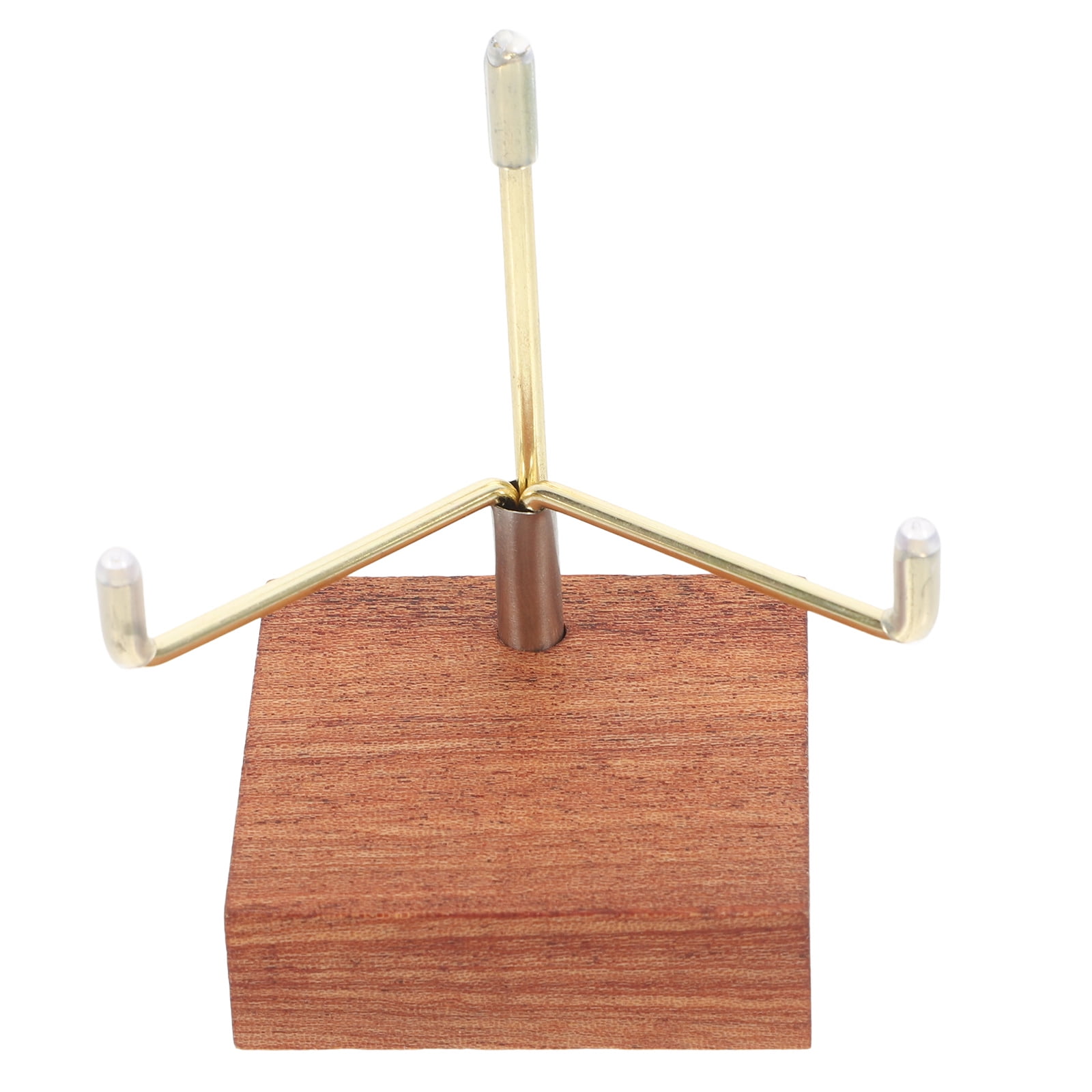 Wooden Display Stand for Home Versatile Crystal Stone Holder Stable ...