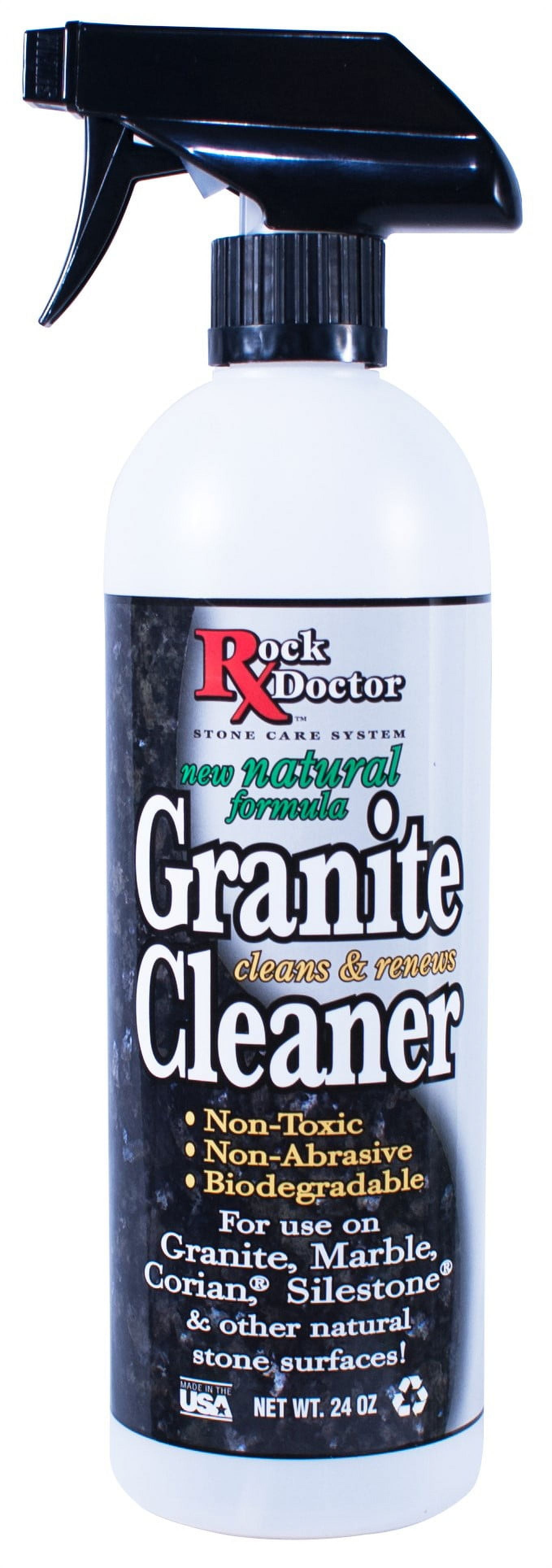 Rock Doctor Natural Granite Cleaner-24oz, Kitchen Counter Stone Care ...