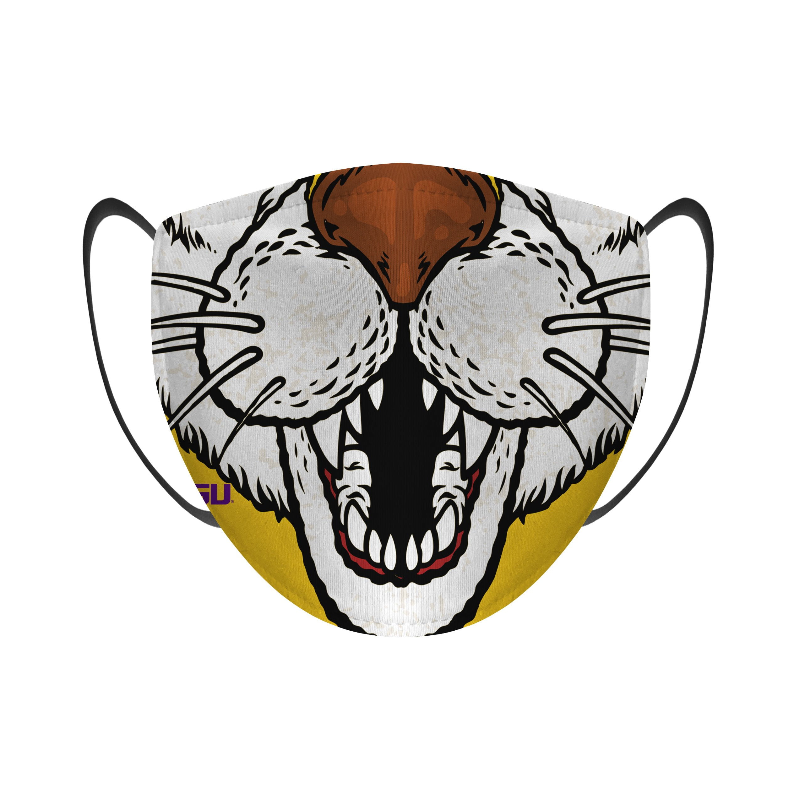 Rock Em Elite Mask LSU Tigers - Mike The Tiger Mascot - Walmart.com