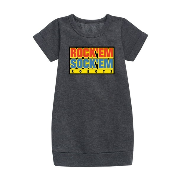 Rock 'Em Sock 'Em - Rock 'Em Sock 'Em Logo - Toddler And Youth Girls ...
