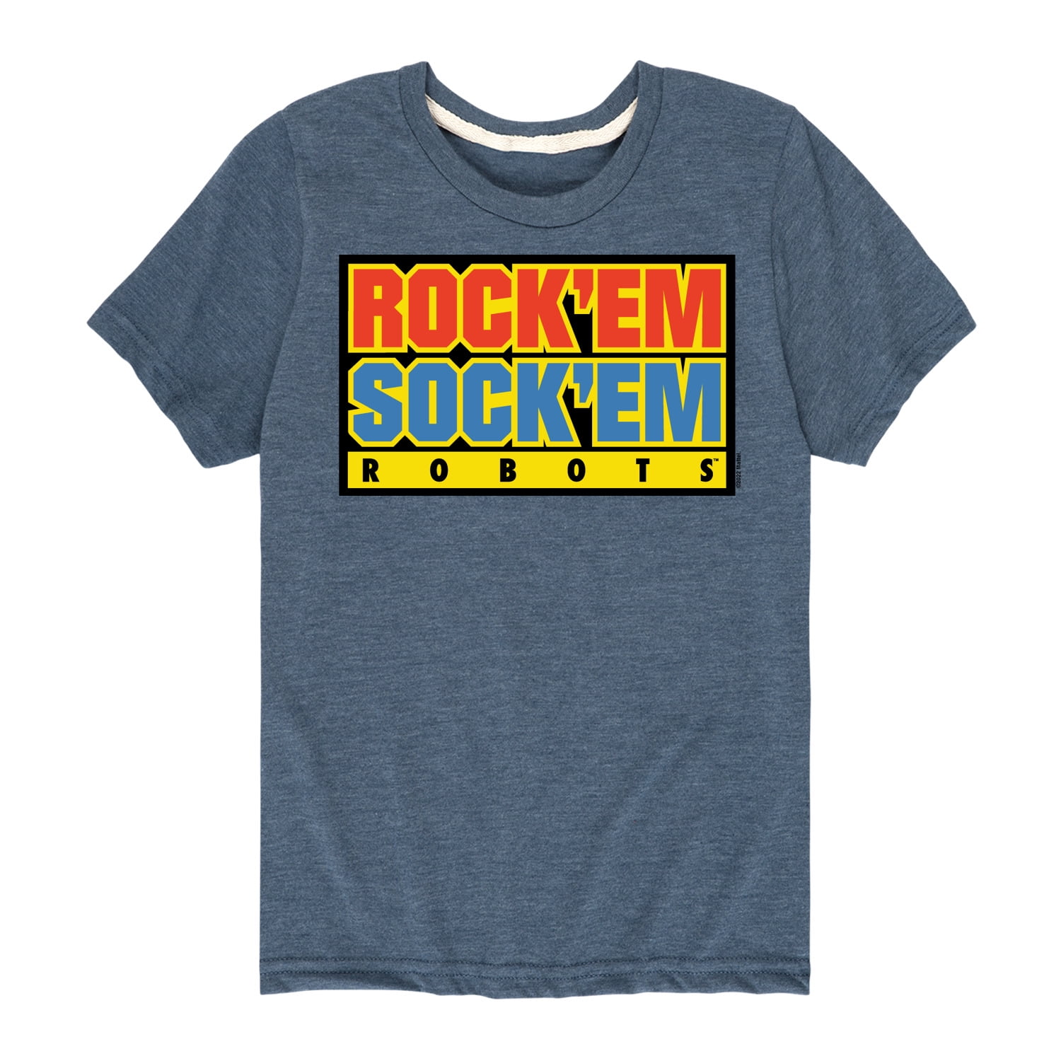 Rock 'Em Sock 'Em - Rock 'Em Sock 'Em Logo - Toddler And Youth Short ...