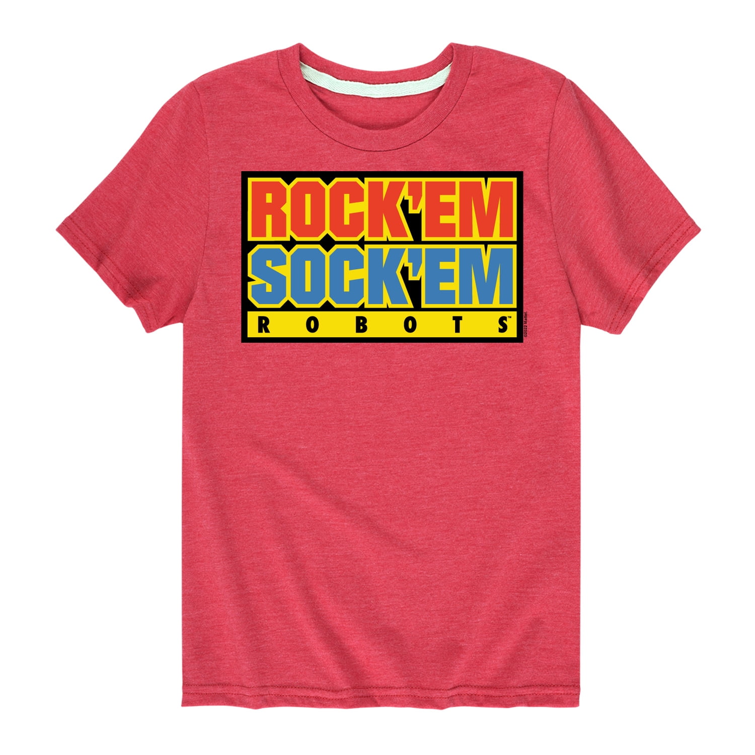 Rock 'Em Sock 'Em - Rock 'Em Sock 'Em Logo - Toddler And Youth Short ...