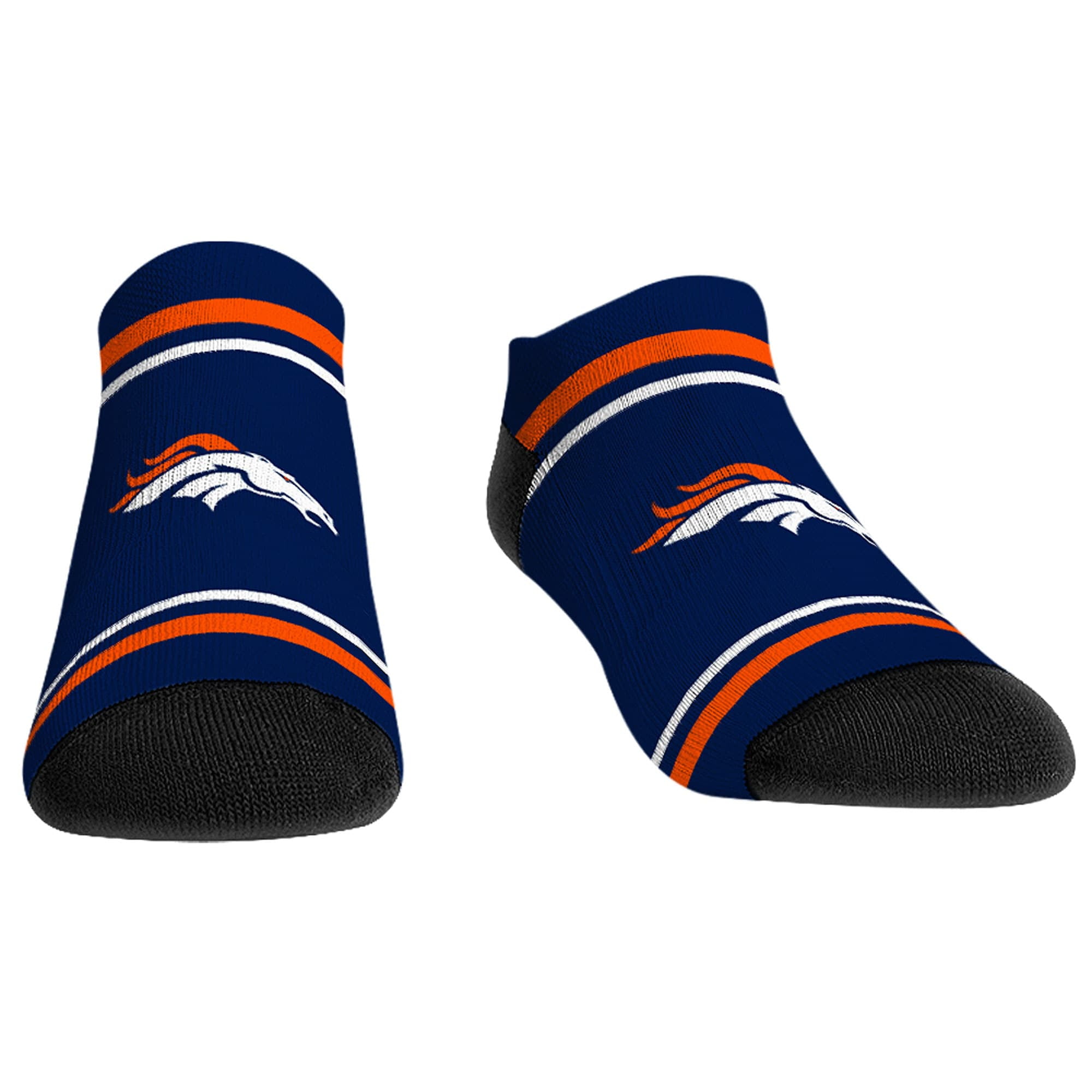 Rock Em Socks Denver Broncos Logo Lines Ankle Socks - Walmart.com