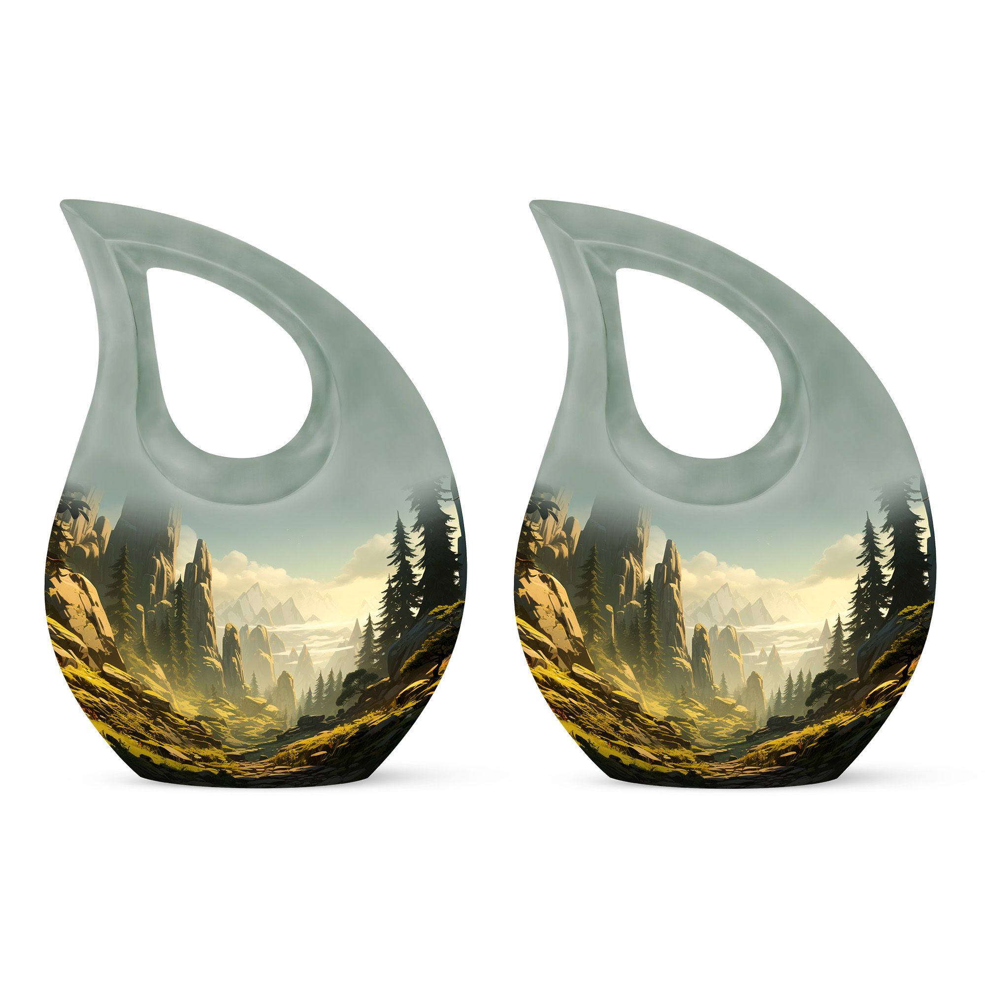 Rock Forest Urn - Small Urns For Adults - Cremation Urns For Human ...