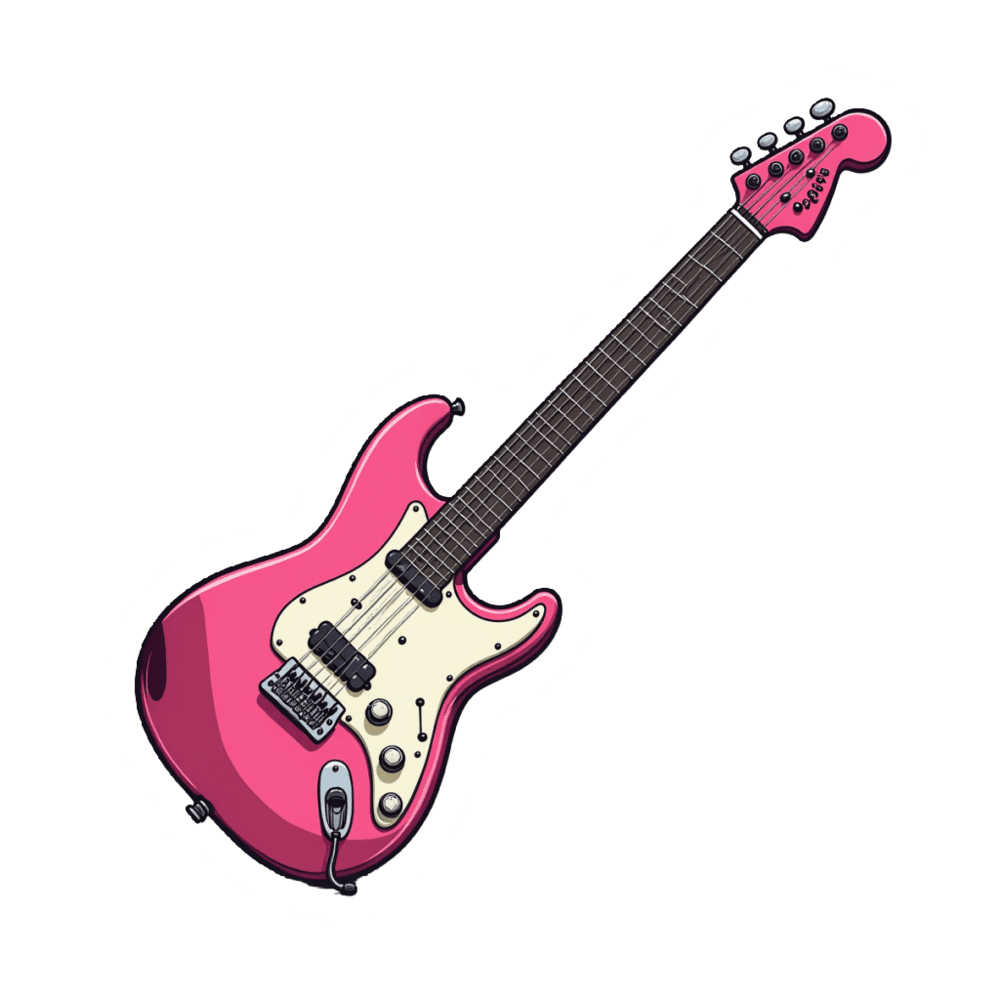 Rock Fridge Magnet Guitar Refrigerator Magnet Robot Magnetic Sticker ...