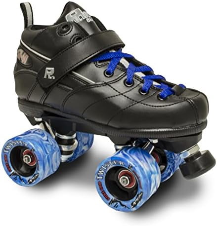 Rock GT50 Twister Roller Skates with Blue Twister Wheels and Blue Lace ...
