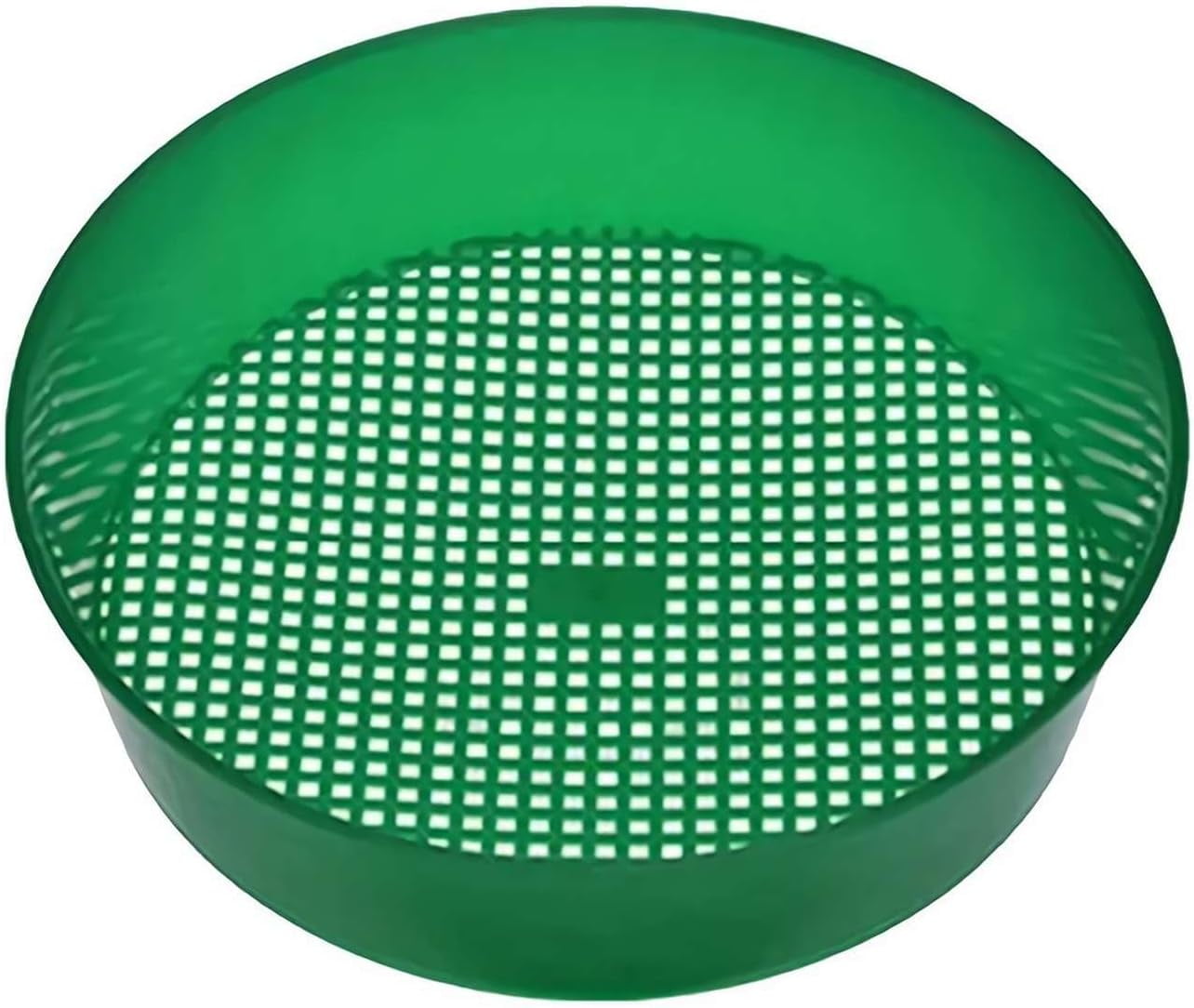 Rock Garden Sieve Soil Sifter, Round Plastic Gardening Soil Sifting Pan ...