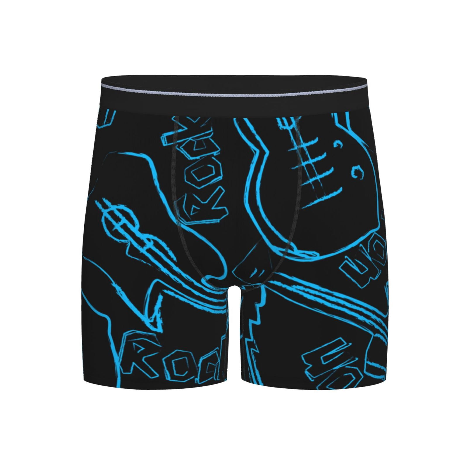 Rock Guitars Underwear For Men,Soft Boxer Briefs - Comfortable And ...