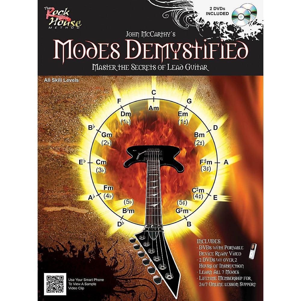 Rock House Modes Demystified Book/2 DVD Pack - Walmart.com