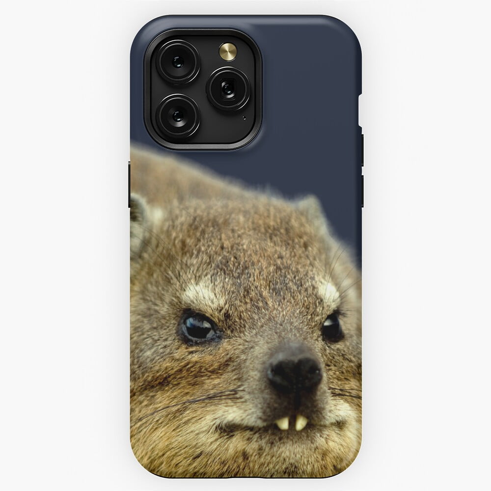 Rock Hyrax Cute Vampire Potato Cartoon iPhone Case 17 through 11 Pro ...