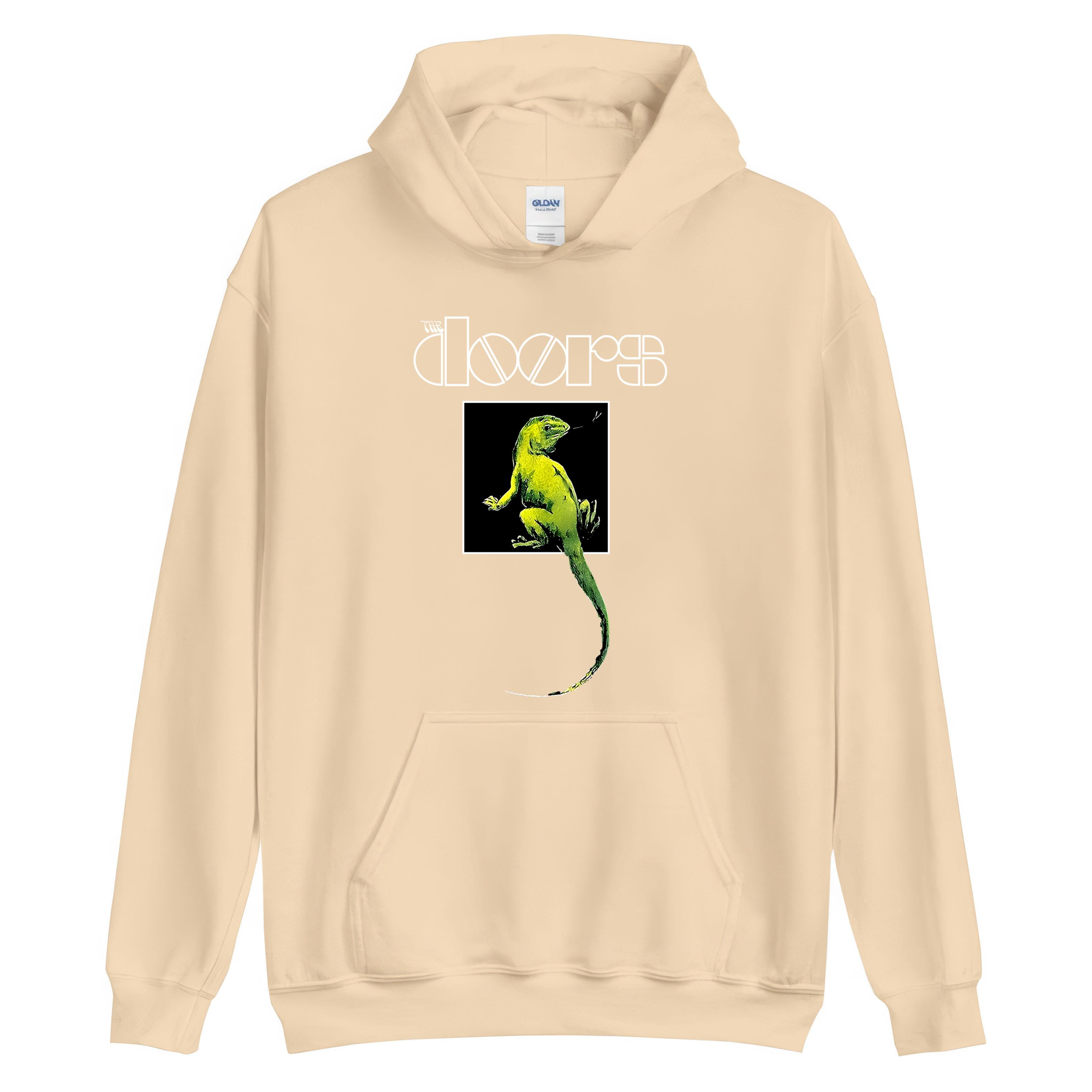 Rock Icon Lizard King Black Hoodie - Walmart.com