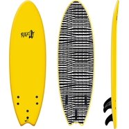 BruSurf Soft Top Surfboard 7 Foot Longboard Foam EPS Core Heat ...