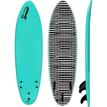 BruSurf Soft Top Surfboard 7 Foot Longboard Foam EPS Core Heat ...