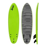 BruSurf Soft Top Surfboard 7 Foot Longboard Foam EPS Core Heat ...