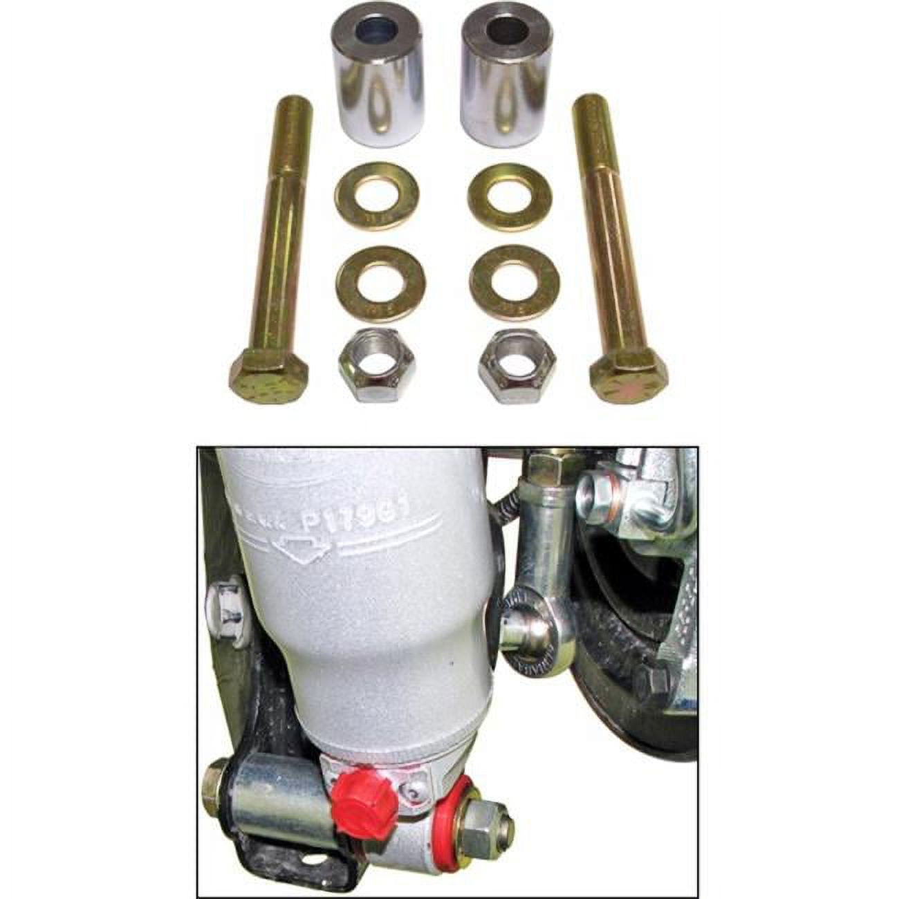 Rock Jock Rear Shock Mount Relocator Kit From JK Off Road Suspension ...