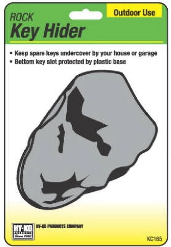 Rock Key Hider Keep Spare Keys Undercover By Your House Or Garage, Each ...