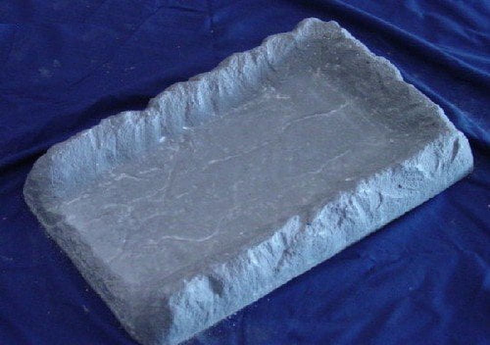 Rock Look Splash Guard Plastic Craft Mold use Concrete or Cement for ...