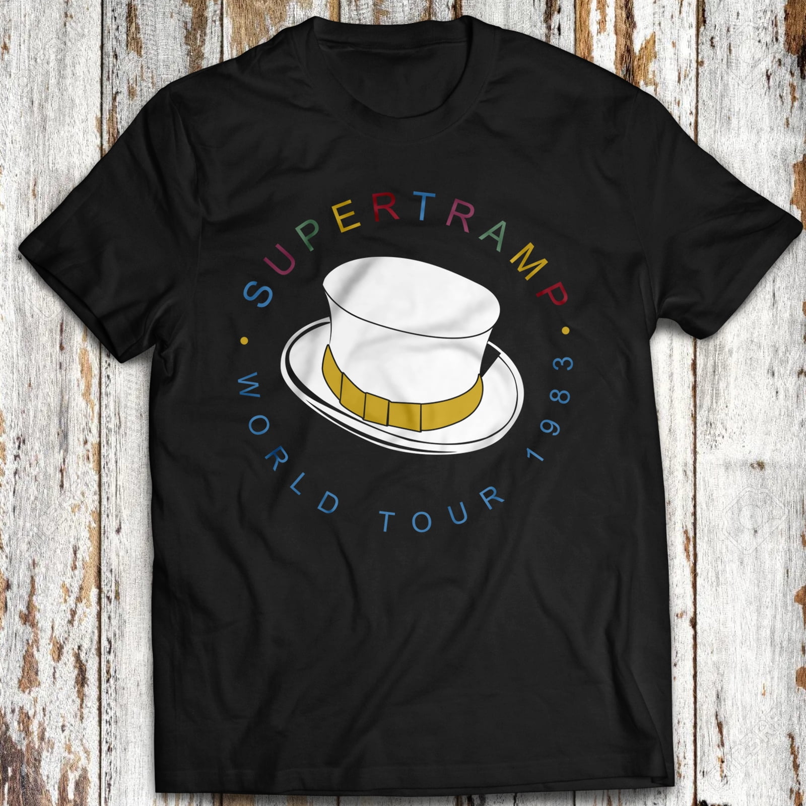 Rock Music Cotton Shirt Supertramp Band Roger Hodgson Retro Party Live ...