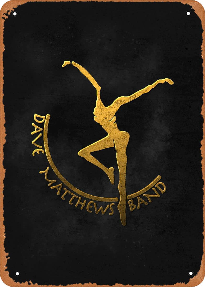 Rock Music Dave Matthews Band Stefan Metal Tin Sign Poster Vintage Art ...
