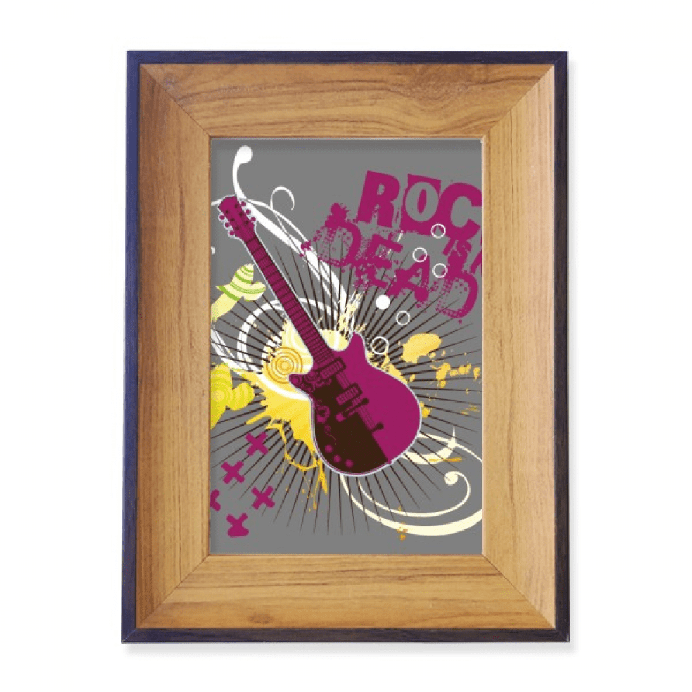 Rock Music Guitar Music Instrument Photo Frame Exhibition Display Art ...