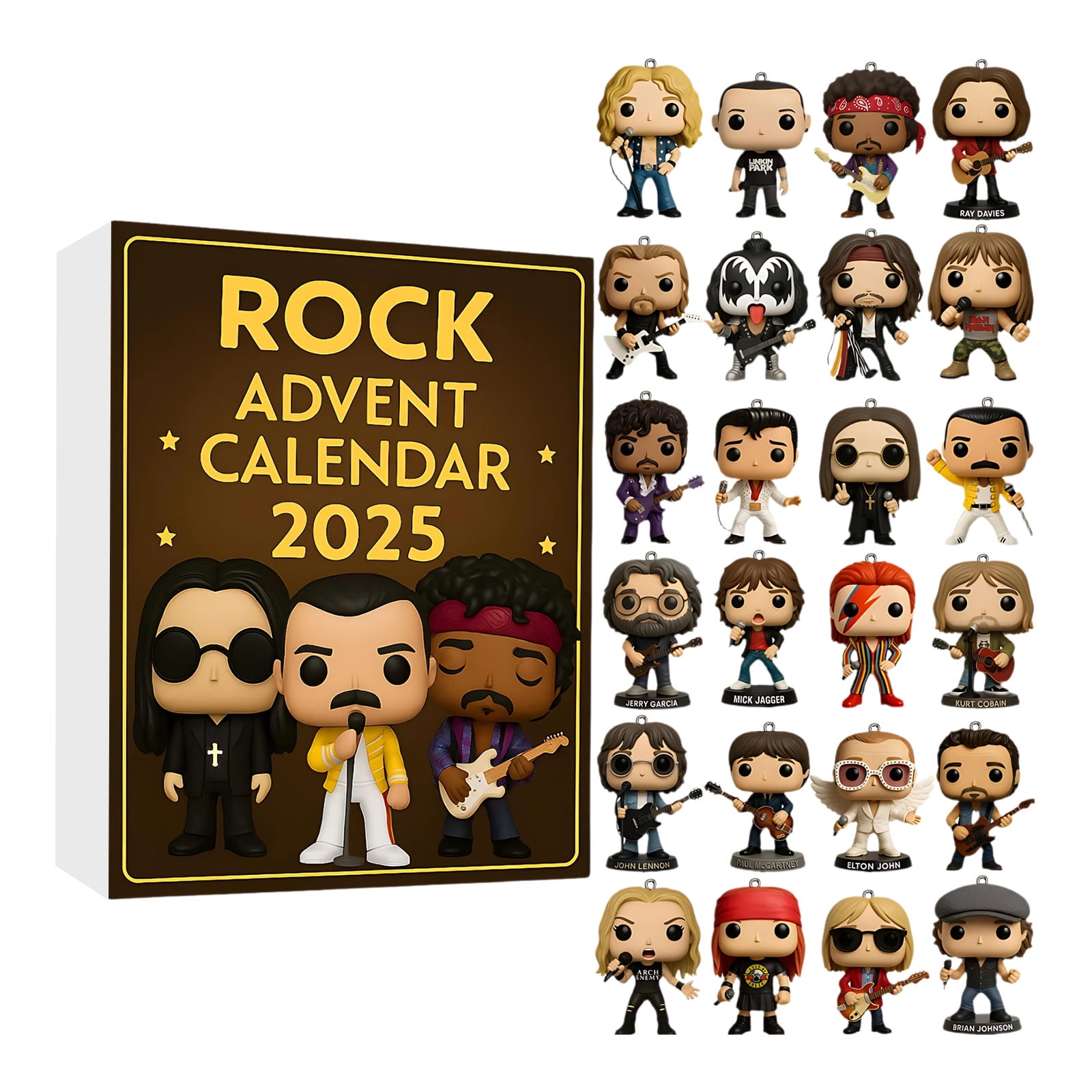 Rock Music Maniacs Ozzy Osbourne Advent Calendar 2025 - 24 Day ...