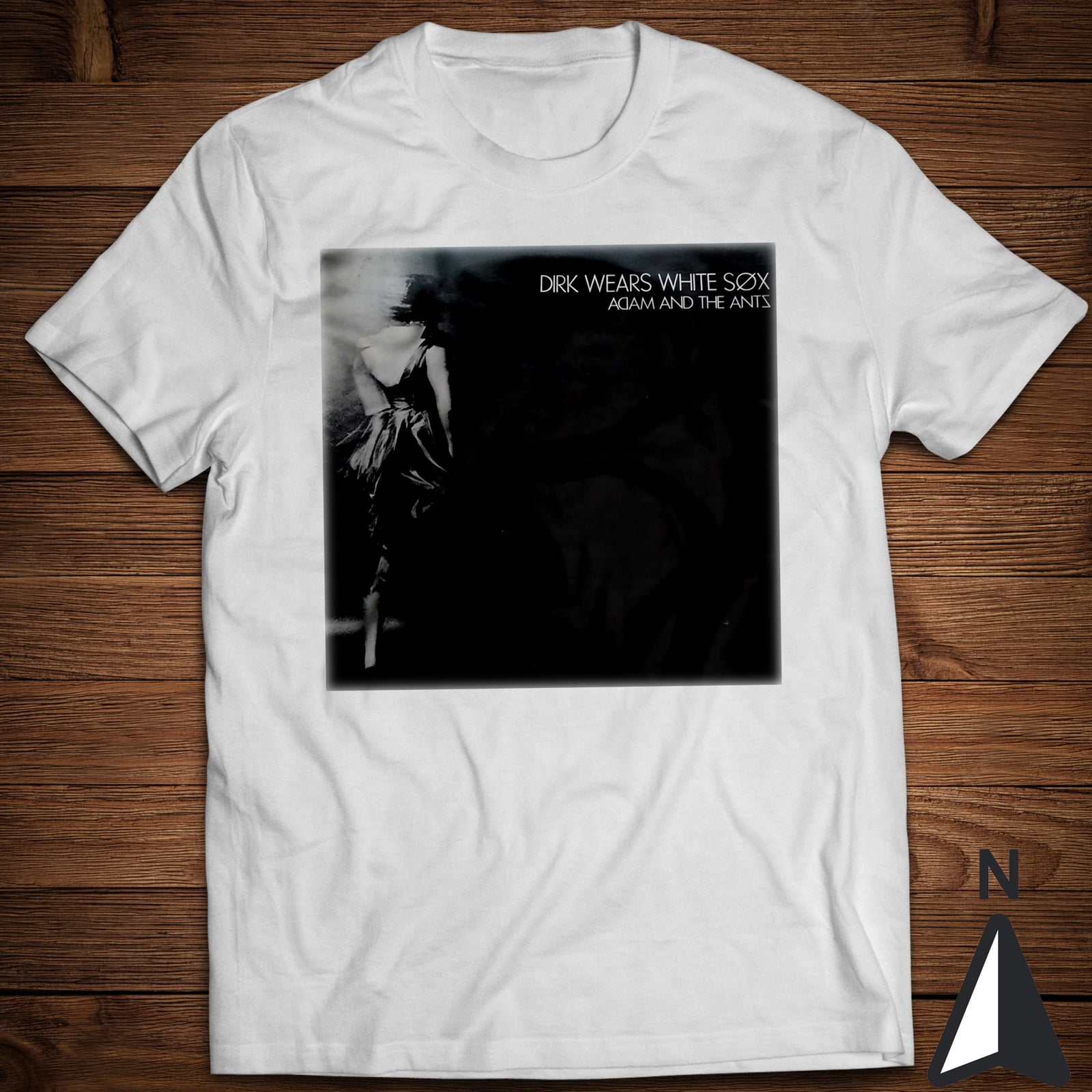 Rock Music T-Shirt Adam & The ants Dirk Wears White Sox Cartrouble ...