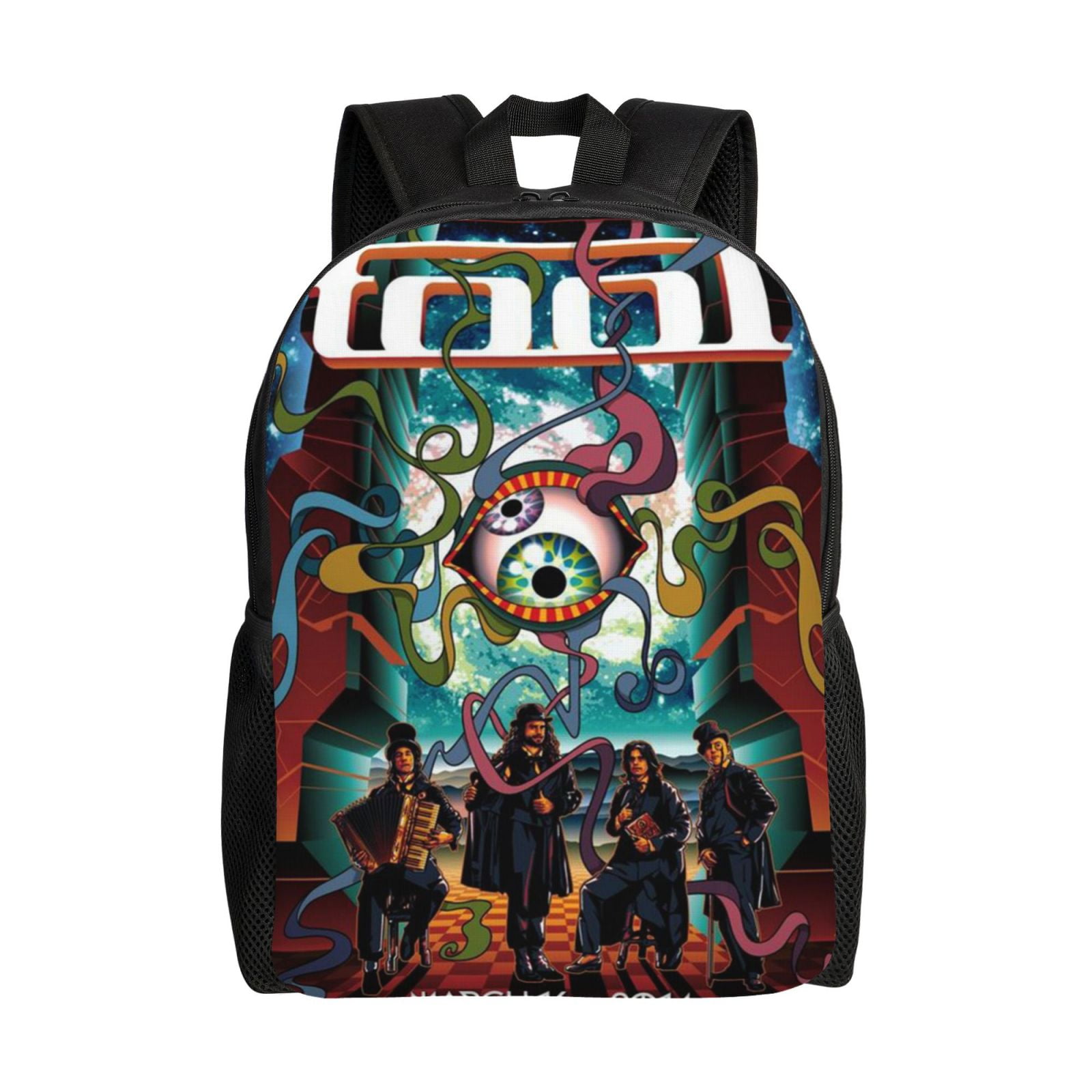 Rock Music Tool Band Backpack Lightweight Unisex Basic Daypack Bookbag ...