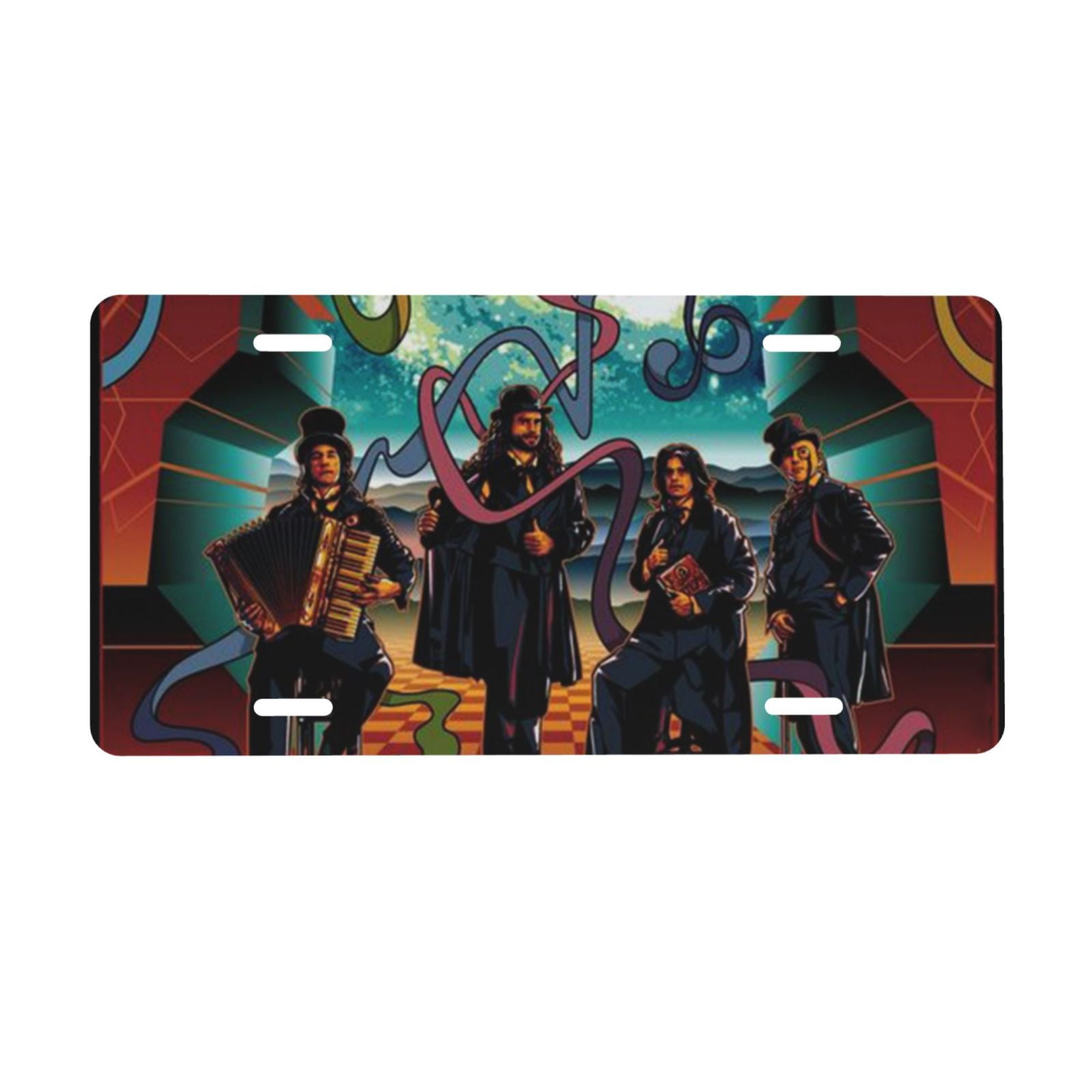 Rock Music Tool Band License Plate Cover Aluminum Novelty Vanity Tag ...