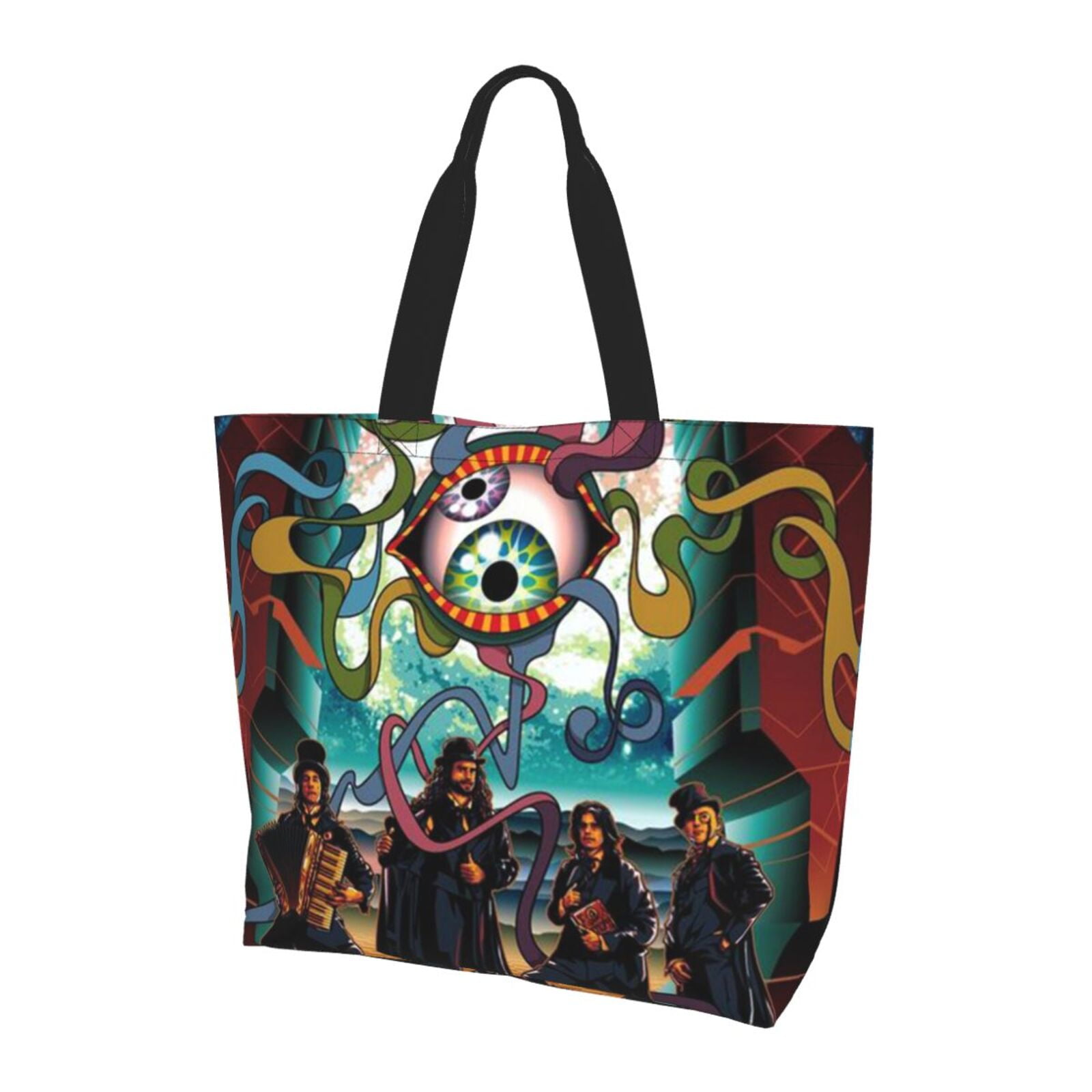 Rock Music Tool Band Tote Bags Reusable Women Shoulder Bag Grocery Bag ...