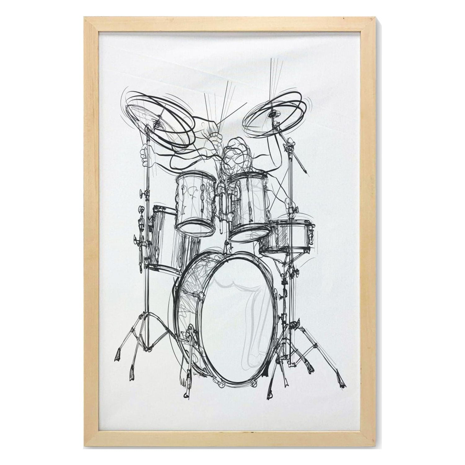 Drummer Drawing