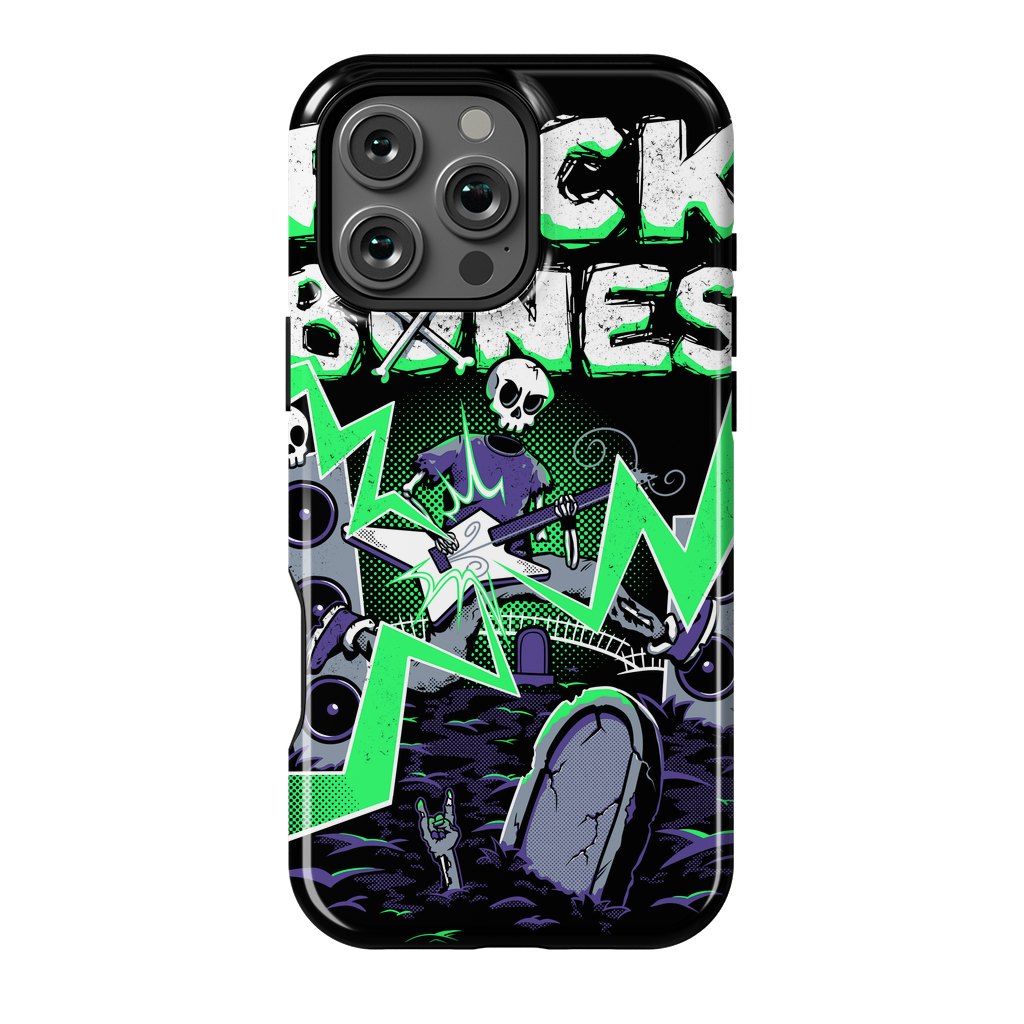 Rock N Bones Tough Case Edgy Design for Your iPhone 11-17 Series ...